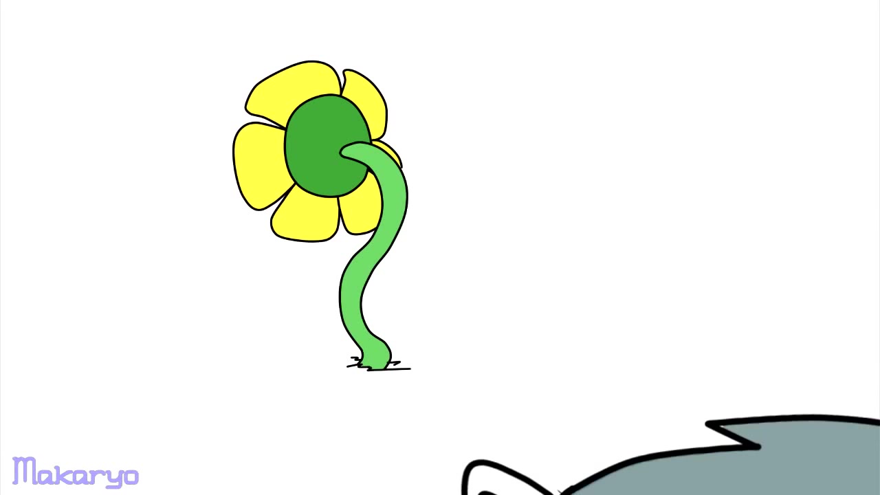 Undertale "Temmie and Flowey" Animation - Coub