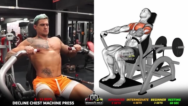 Top 5 Chest Exercises ‖ Gym Workout Motivation - Coub