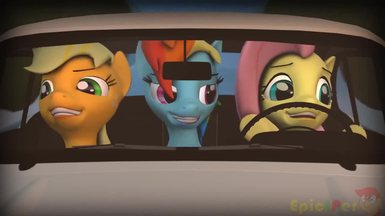[SFM] What is love? Pony Don't Hurt Me - loop edition - Coub