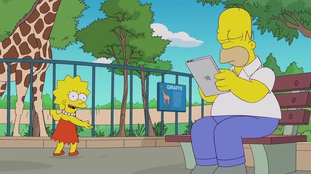 Magical Tablet Device from "A Tree Grows In Springfield" | The Simpsons ...