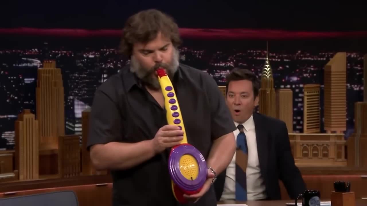 JB plays on the Saxaboom - Coub