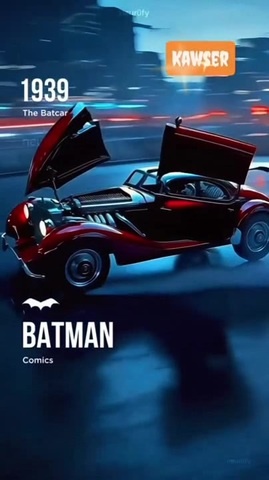Batman Car Evolution - Coub