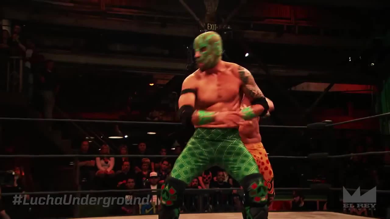 Lucha Underground 6/29/16: Prince Puma vs. Dragon Azteca Jr. - Coub