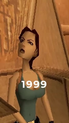 Evolution of Lara Croft in Games - Coub