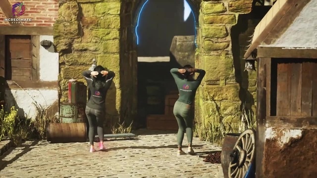 3D Dance Animation| Hip Hop Dancing Girl-Wave| Incredimate - Coub