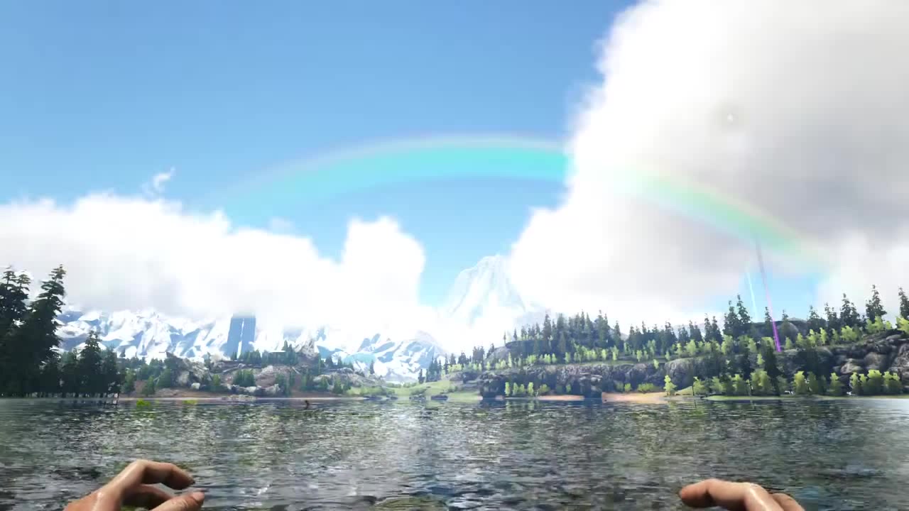 ARK: Survival Evolved - Valguero Rainbow - Coub