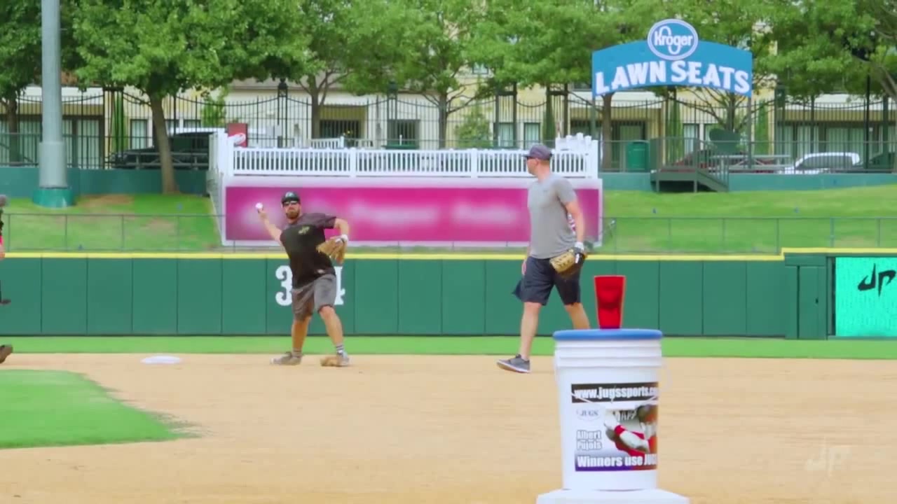 Baseball Trick Shot - Coub