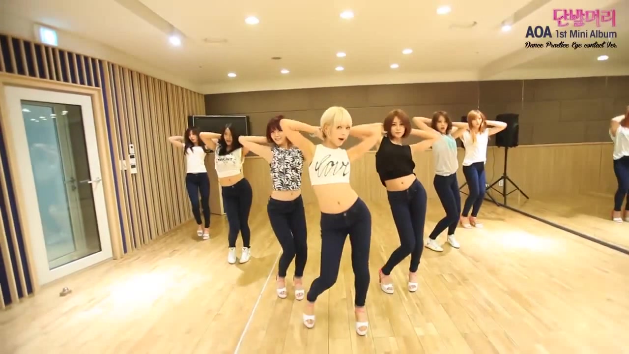 AOA - 단발머리(Short Hair) 안무영상(Dance Practice) Eye Contact ver. - Coub