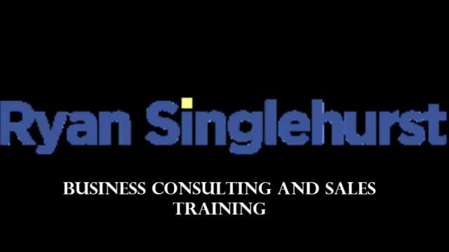 Ryan Singlehurst Business Consulting and Sales Process Training - Coub