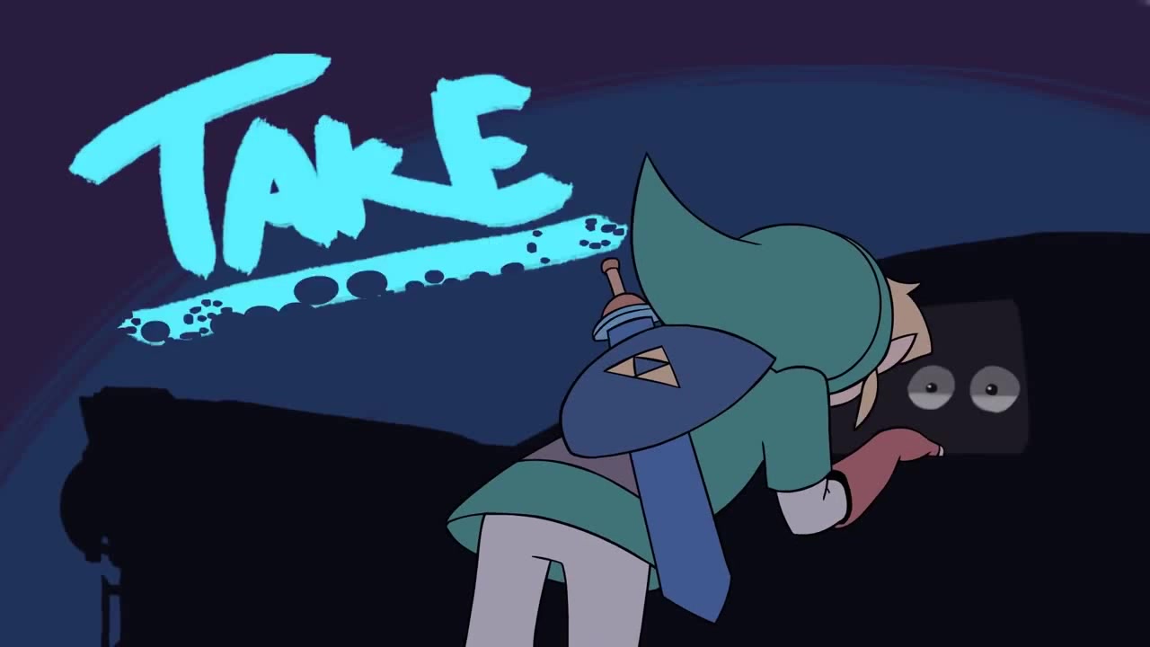 BEST Zelda Rap EVER!! ANIMATED MUSIC VIDEO by Joel C - Starbomb - Coub