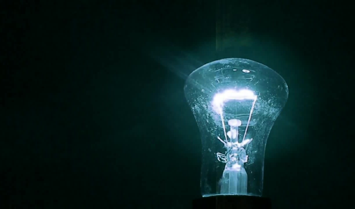 The incandescent lamp is switched on and off - Coub