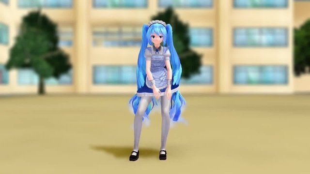[MMD] Fan dance No.9 Miku (Motion DL) - Coub