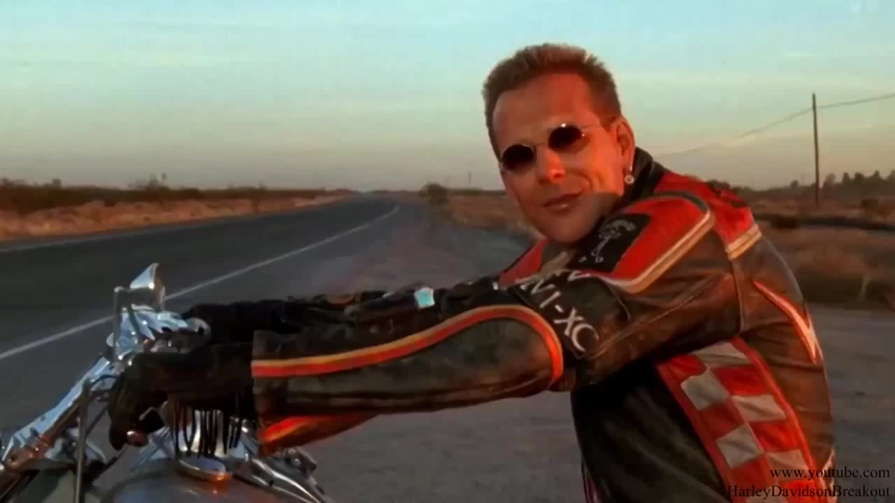 Harley-Davidson and Mickey Rourke - Coub