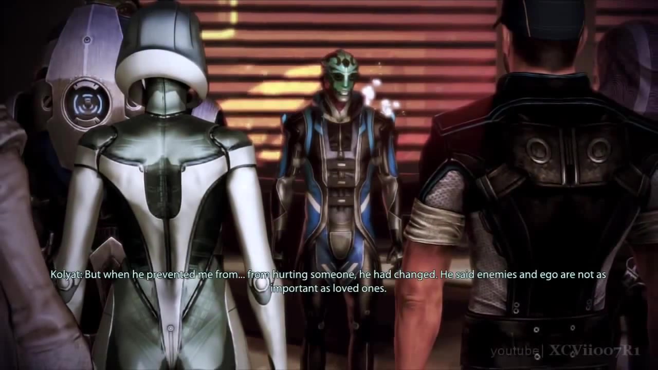 Mass Effect 3 - Citadel DLC - Thane's Memorial (Invite Kolyat up to ...