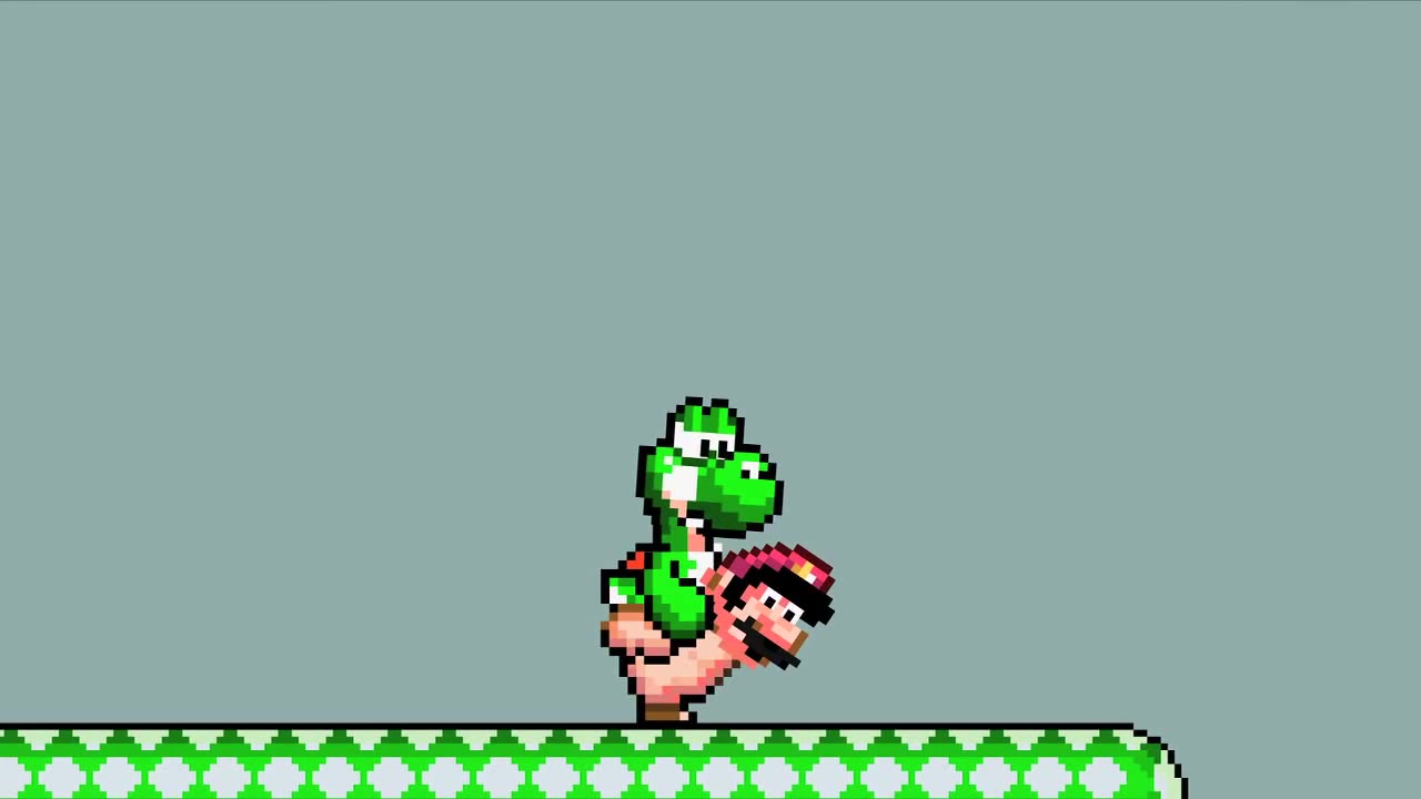 If Mario and Yoshi Switched Places - Coub