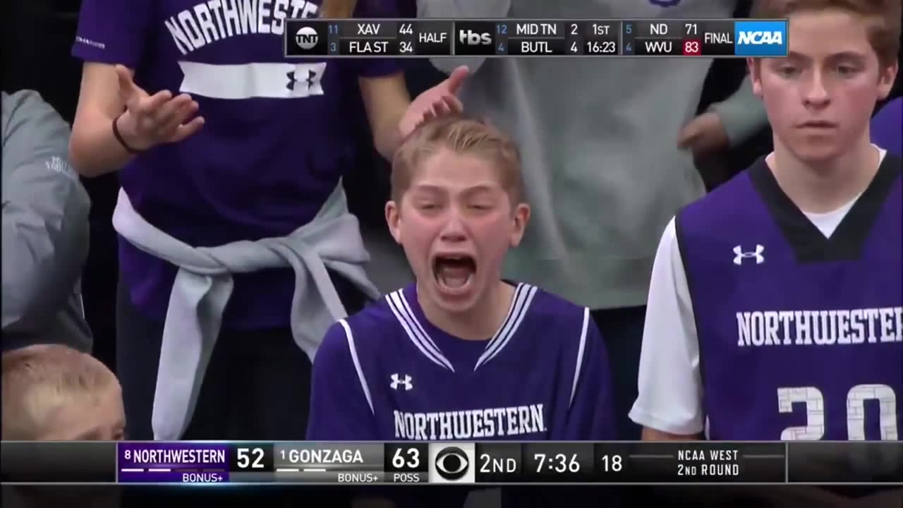 Crying Northwestern Kid - Coub