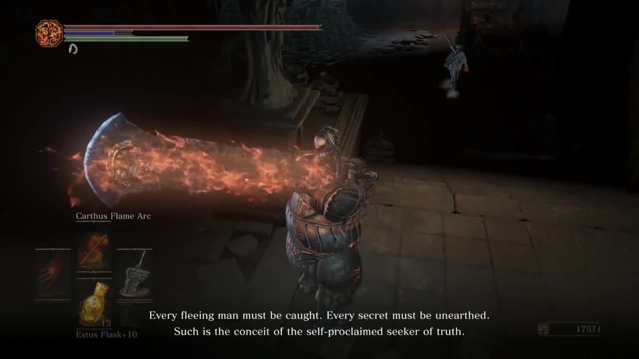 Dark Souls 3 - Ashes of Ariandel DLC - Sir Vilhelm Fight (Onyx Blade ...