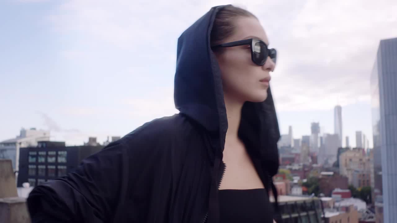 DKNY SS17 Bella Hadid Campaign video - short version - Coub