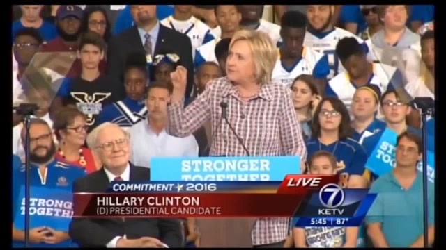 Hillary Clinton admits she will raise taxes on the MIDDLE CLASS not if ...