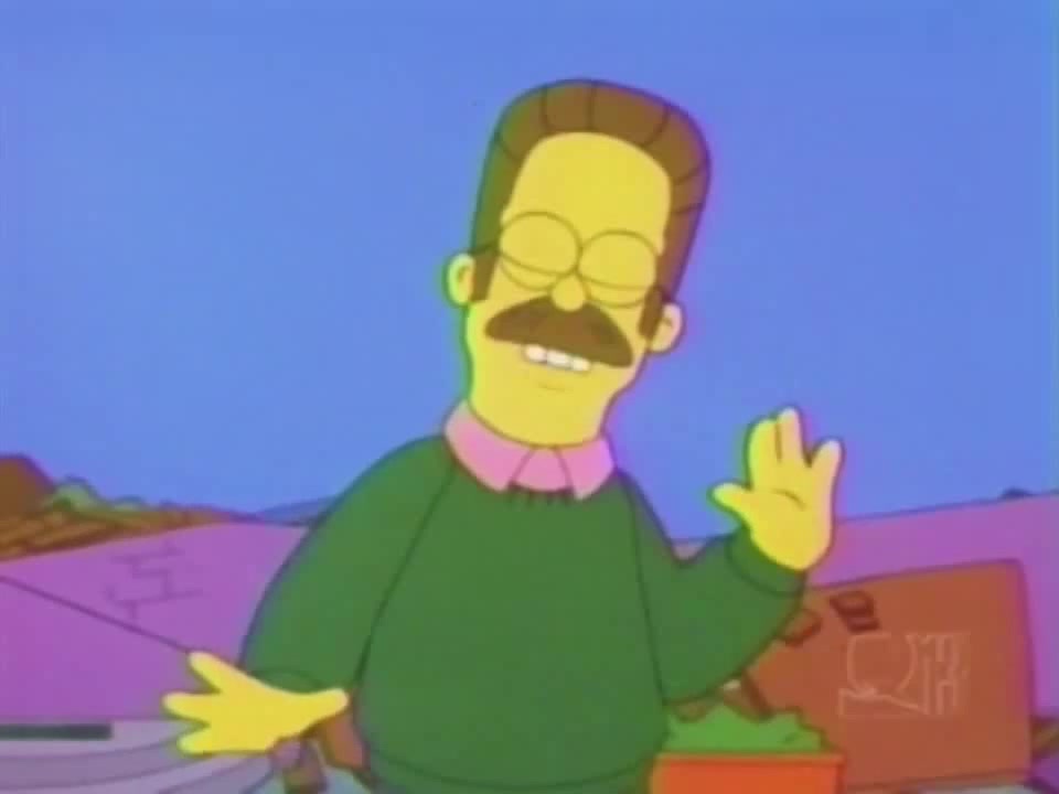 Ned Flanders, Calm down diddly - Coub