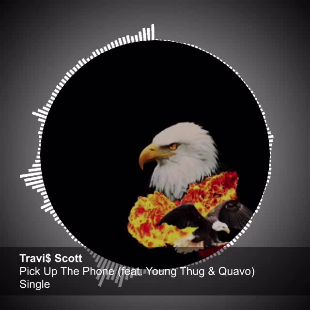 Travi$ Scott- Pick Up The Phone (feat. Young Thug & Quavo) - Coub