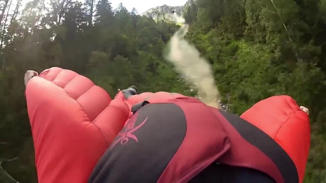 Flying wingsuit Jokke Sommer: Dream Lines IV - Coub