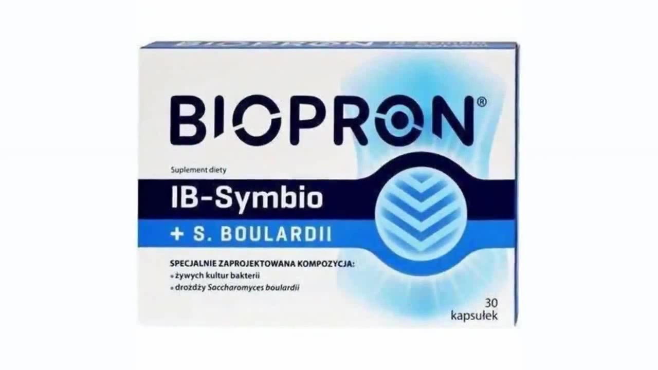 BIOPRON IB-Symbio + S. Boulardii x 30 capsules - Coub