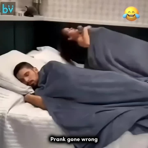 Prank gone wrong 🤣😂 - Coub