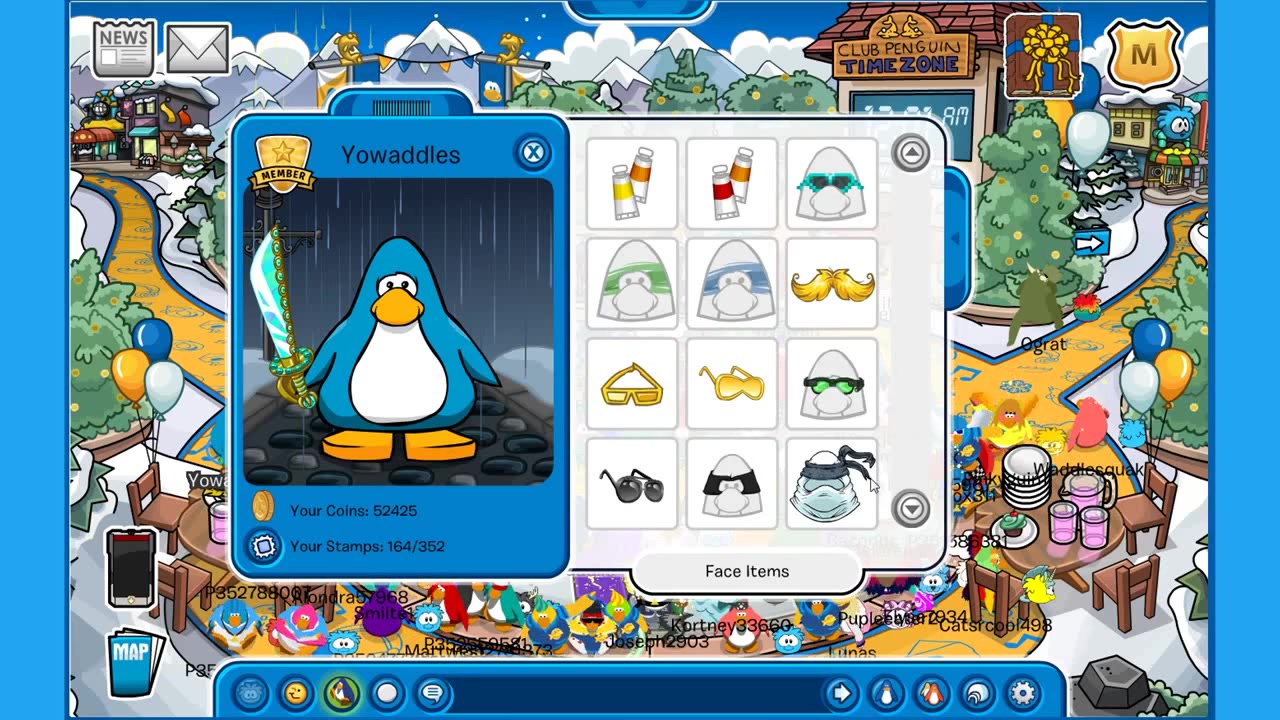 Club Penguin JUST CLOSED! final moments of the icy web game! :( (by ...