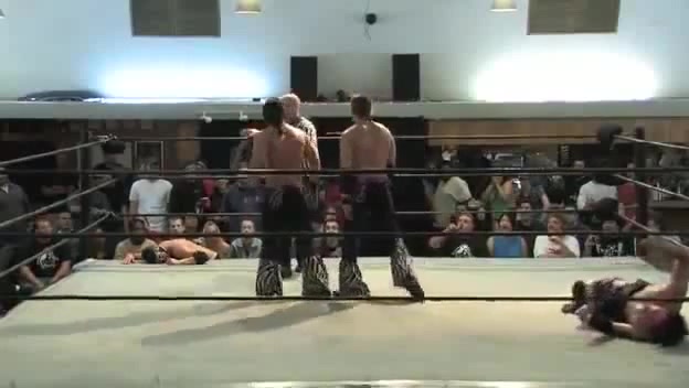 PWG Referee Rick Knox Destroys The Young Bucks FUNNY - Coub