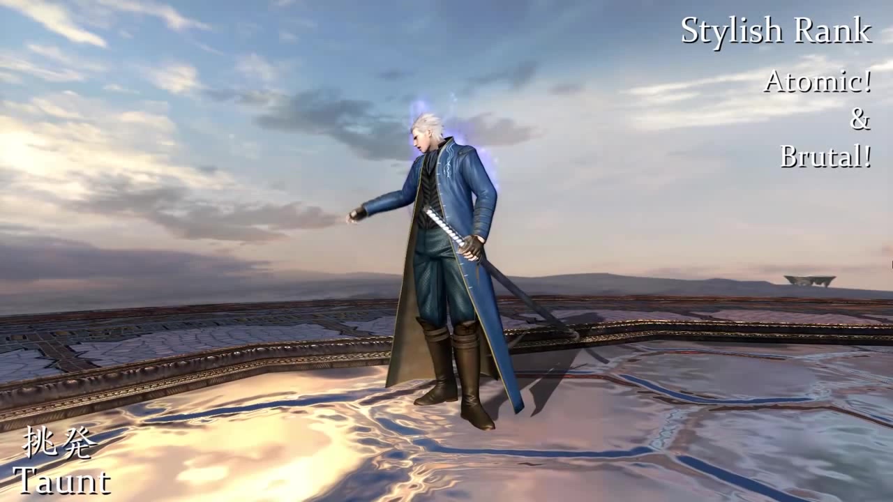 【DevilMayCry4SE】バージル 刀技モーション鑑賞動画【居合】Vergil KATANA Actions（Moveset） - Coub