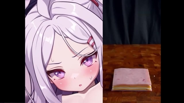 Hina cheese slap meme - Coub