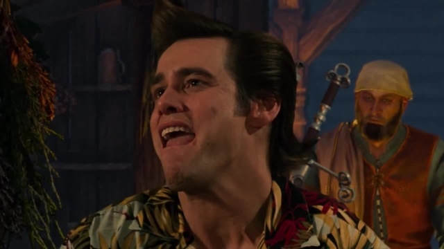 Ace Ventura in The Witcher 3 - Coub