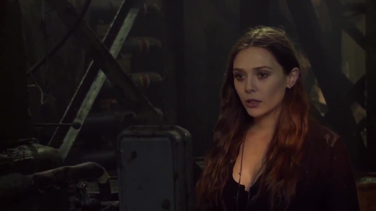 Scarlet Witch....Avengers Age Of Ultron Behind The Scenes Footage - Coub