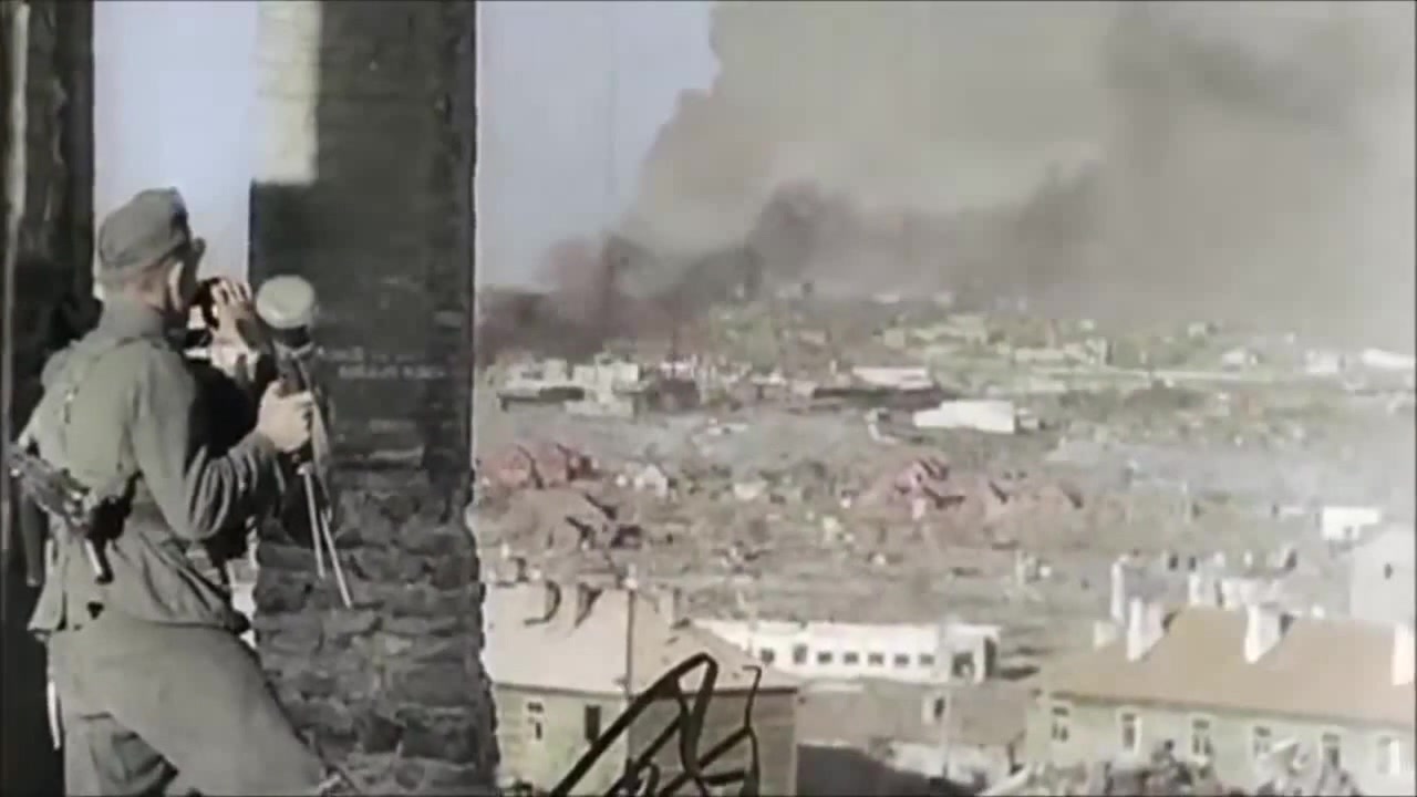 Fall of Berlin, the Red Flag over the Reichstag - Coub