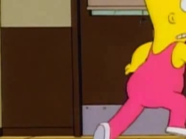 Bart Simpson takes ballet classes. - Coub