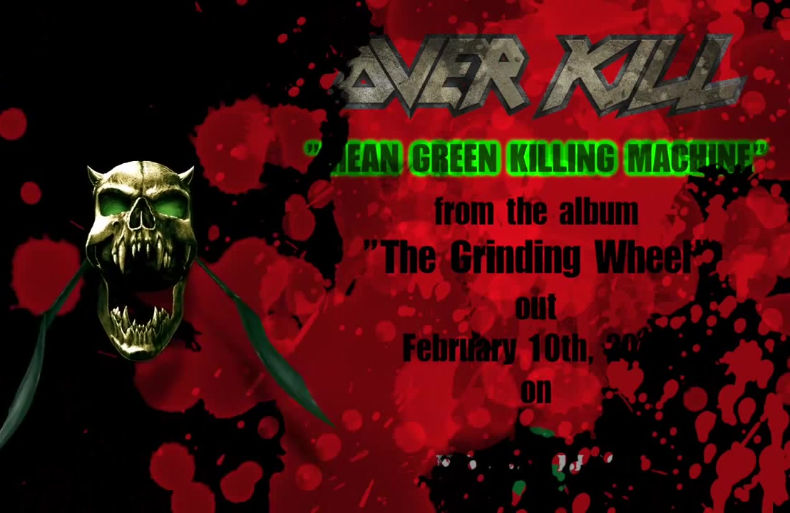 Overkill: Mean, Green, Killing Machine (OFFICIAL LYRIC VIDEO) - Coub