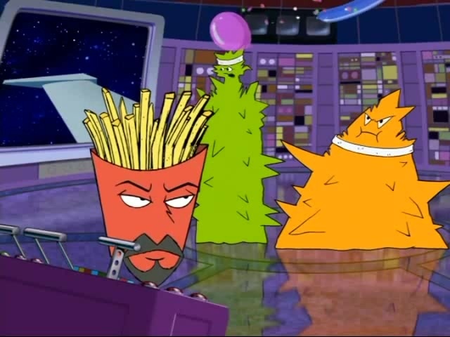 Aqua Teen Hunger Force - Birthday Greeting {someone gets a spanking} - Coub