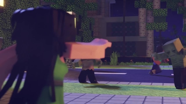 Zombie Girl 🧠 (Minecraft Music Video Animation) "Macabre Rotting Girl ...