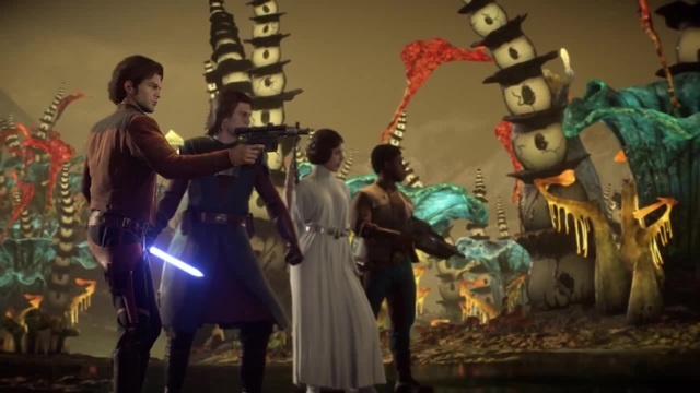 STAR WARS Battlefront II 2022 - Han Solo epic Hero Battle - Coub