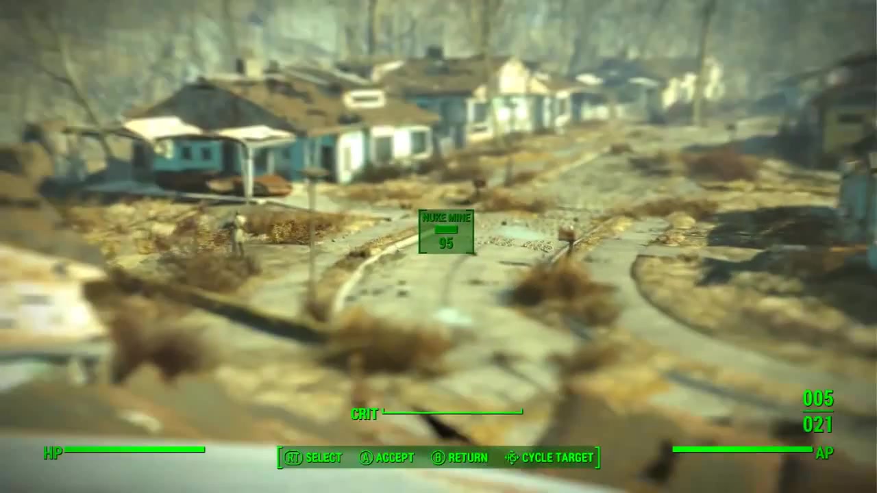 Fallout 4 - 5,000 NUKE EXPLOSION (OUTSIDE) - Coub