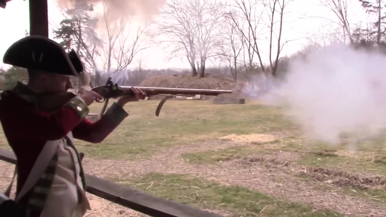 Sound of a Musket - Blank vs with Wadding vs with Bullet - Coub