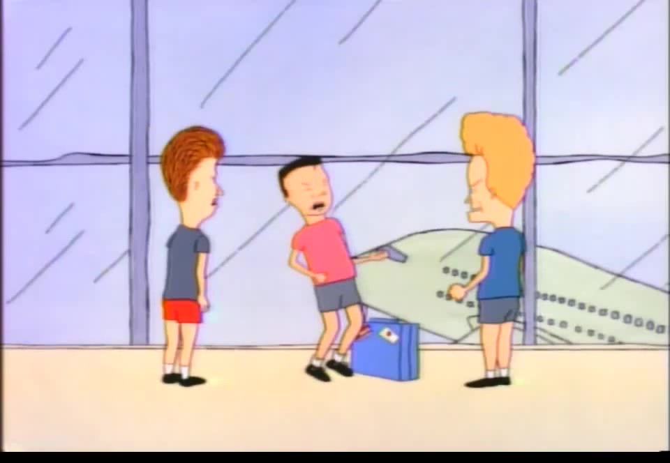 Beavis and Butt-Head - Iron Man (Black Sabbath) - Coub