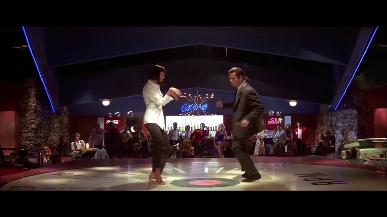 Queen of beauty. Twist. Pulp Fiction. - Coub