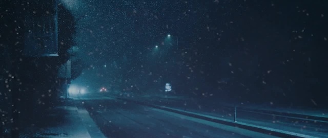 snowy night - Coub