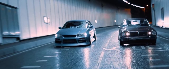 London Nightride | Skyline R34 x Toyota Mark II - Coub