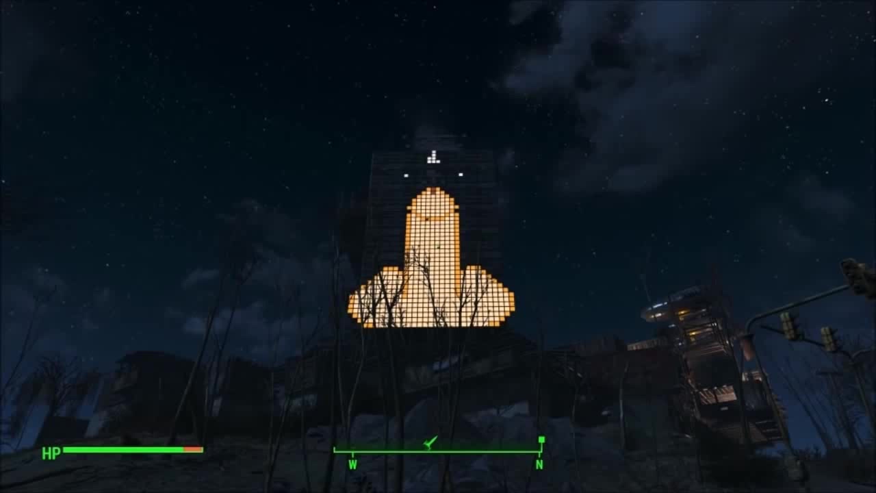 Behold! The Tower of Flesh. Giant animated tower in fallout - Keep it ...