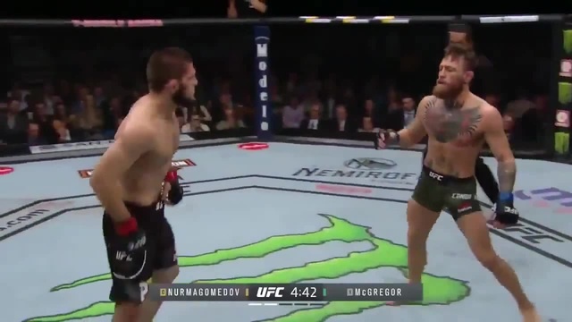 Khabib drops Conor McGregor - Coub