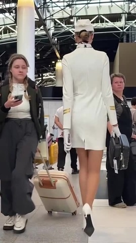 Стюардесса ( air.lady.jet ) - Coub