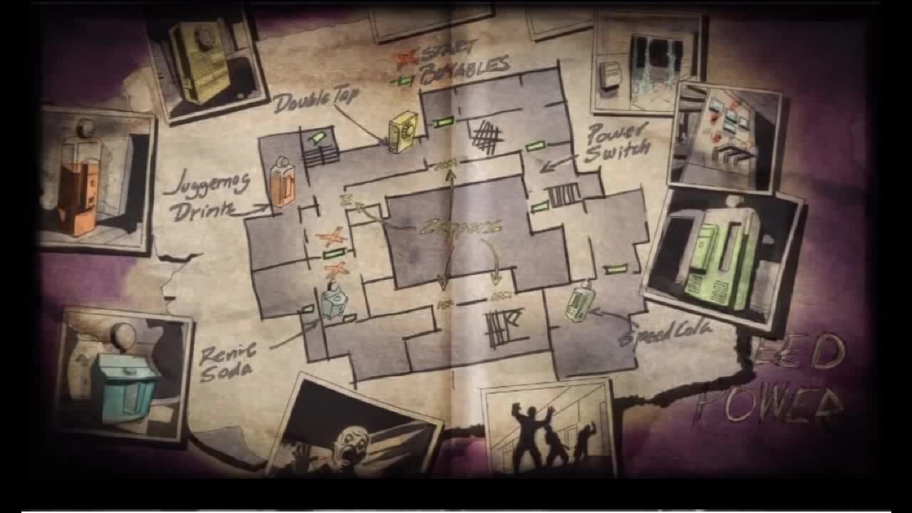 Call of Duty Black Ops Zombies Verrückt Loading Screen - Coub